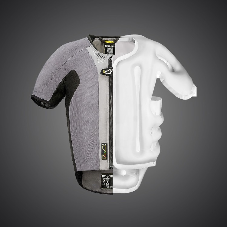 Tech-Air 5: Advanced airbag system for motorcycle riders